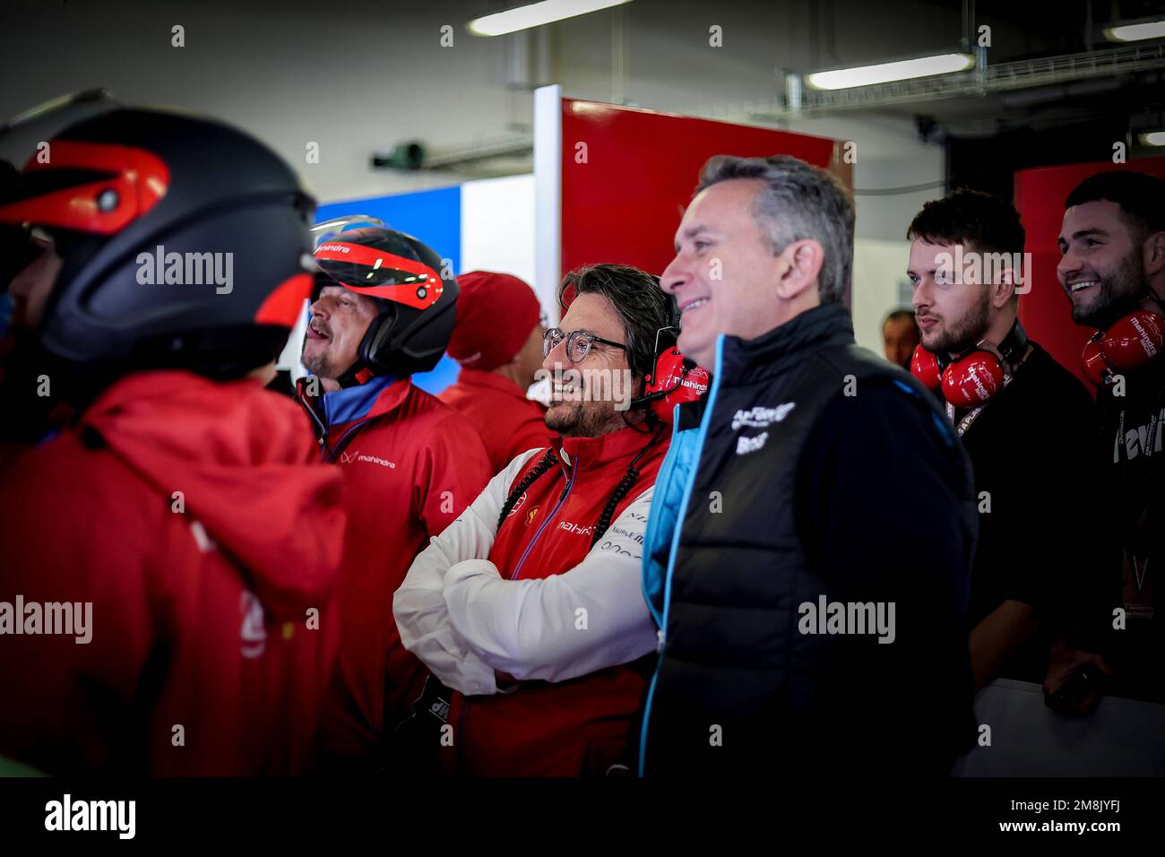Mexico City, Mexico. 14th Jan, 2023. BERTRAND Frédéric, Mahindra Racing ...