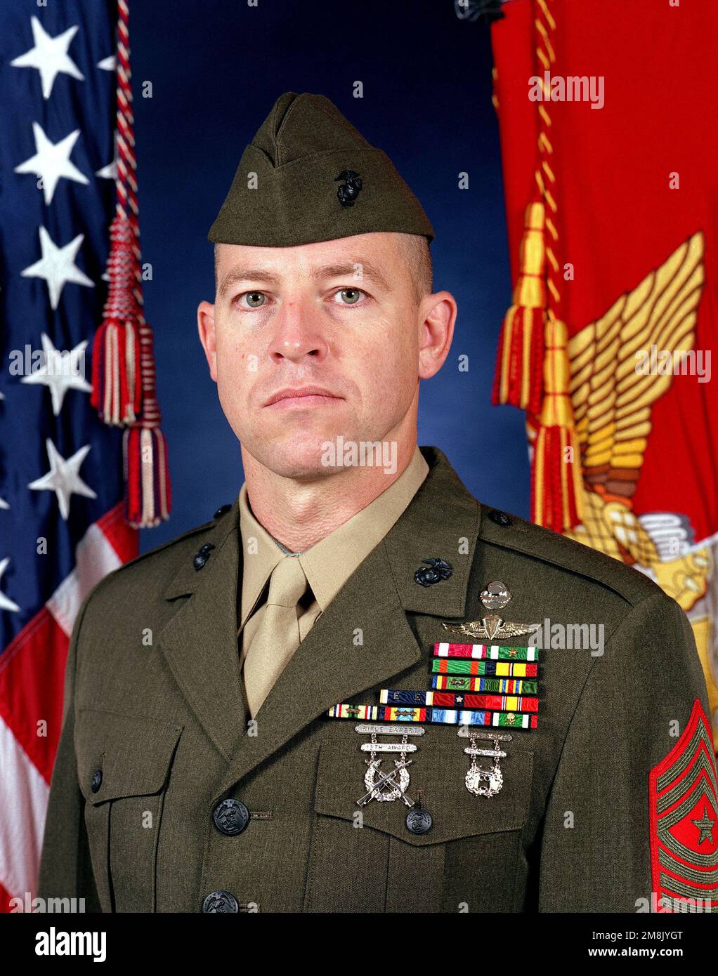 Portrait of Sergeant Major Richard Davis (covered). Country: Unknown ...