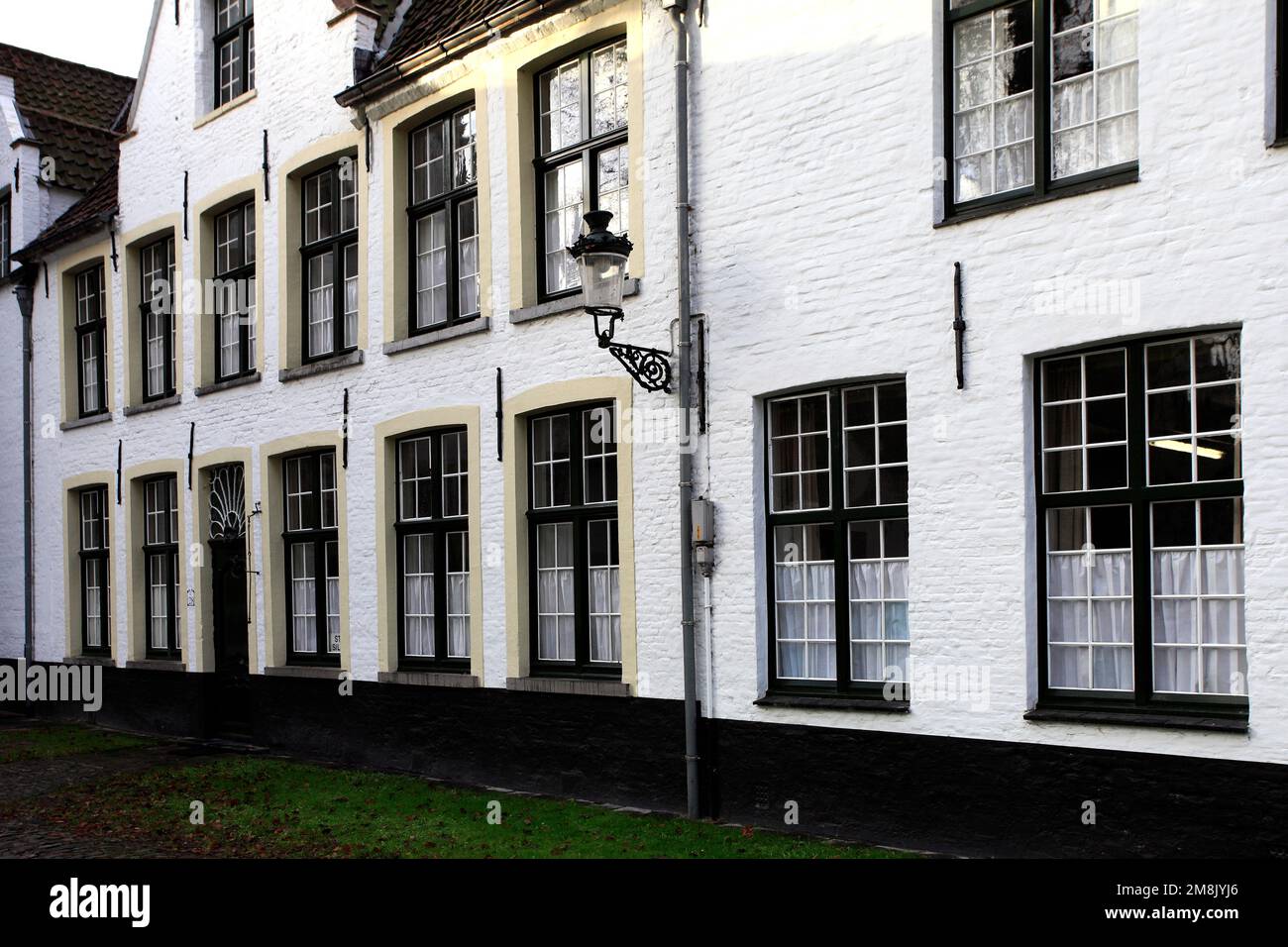 Buildings of the Beguinage Convent, Bruges City, West Flanders, Flemish ...
