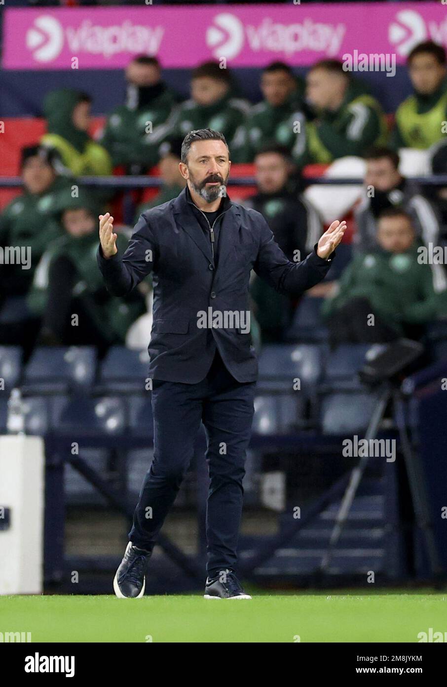 Kilmarnock manager Derek McInnes during the Viaplay Cup Semi-final ...