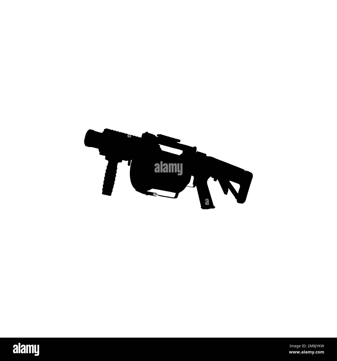 Grenade launcher icon. Simple style no war poster poster background symbol. Grenade launcher ...