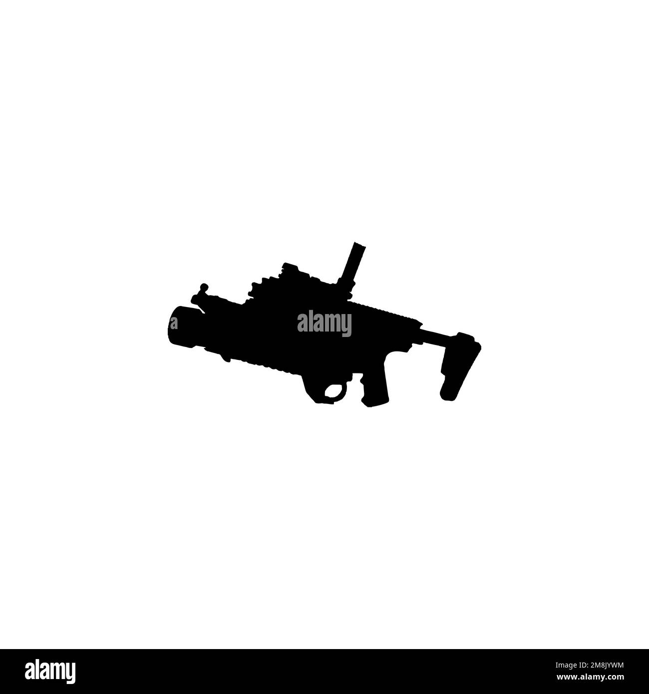Grenade launcher icon. Simple style no war poster poster background symbol. Grenade launcher ...