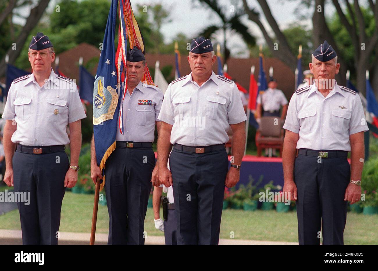 From left to right GEN. Thomas S. Mormon Jr., United States Air Force ...