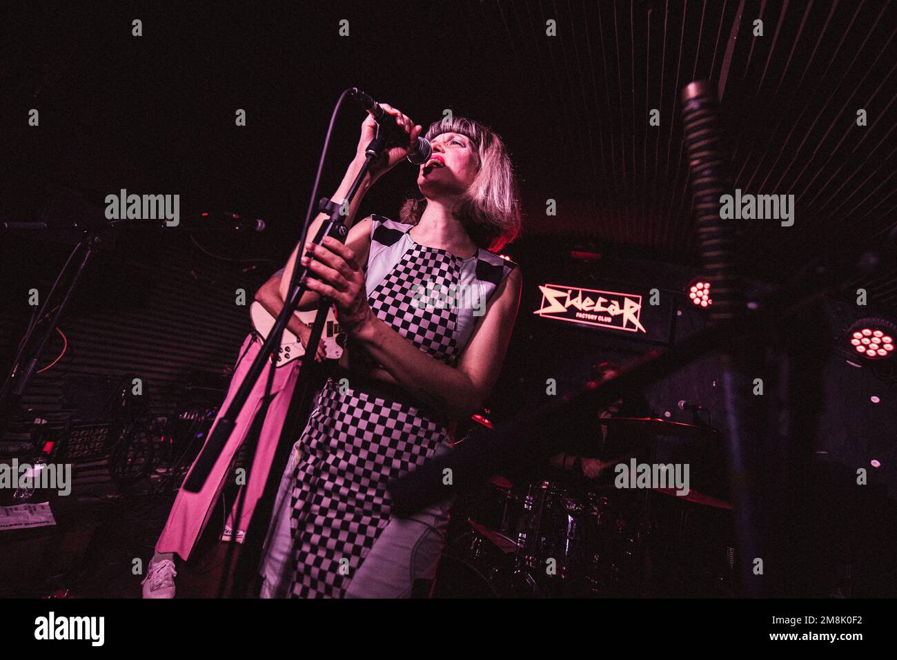 Barcelona, Spain. 2023.01.13. Sandre band perform on stage at Sidecar ...
