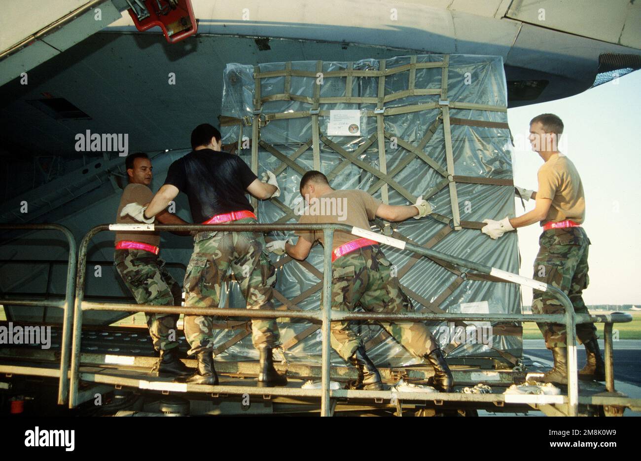 Members of a US Central Command team, from the MacDill AFB, Fla ...