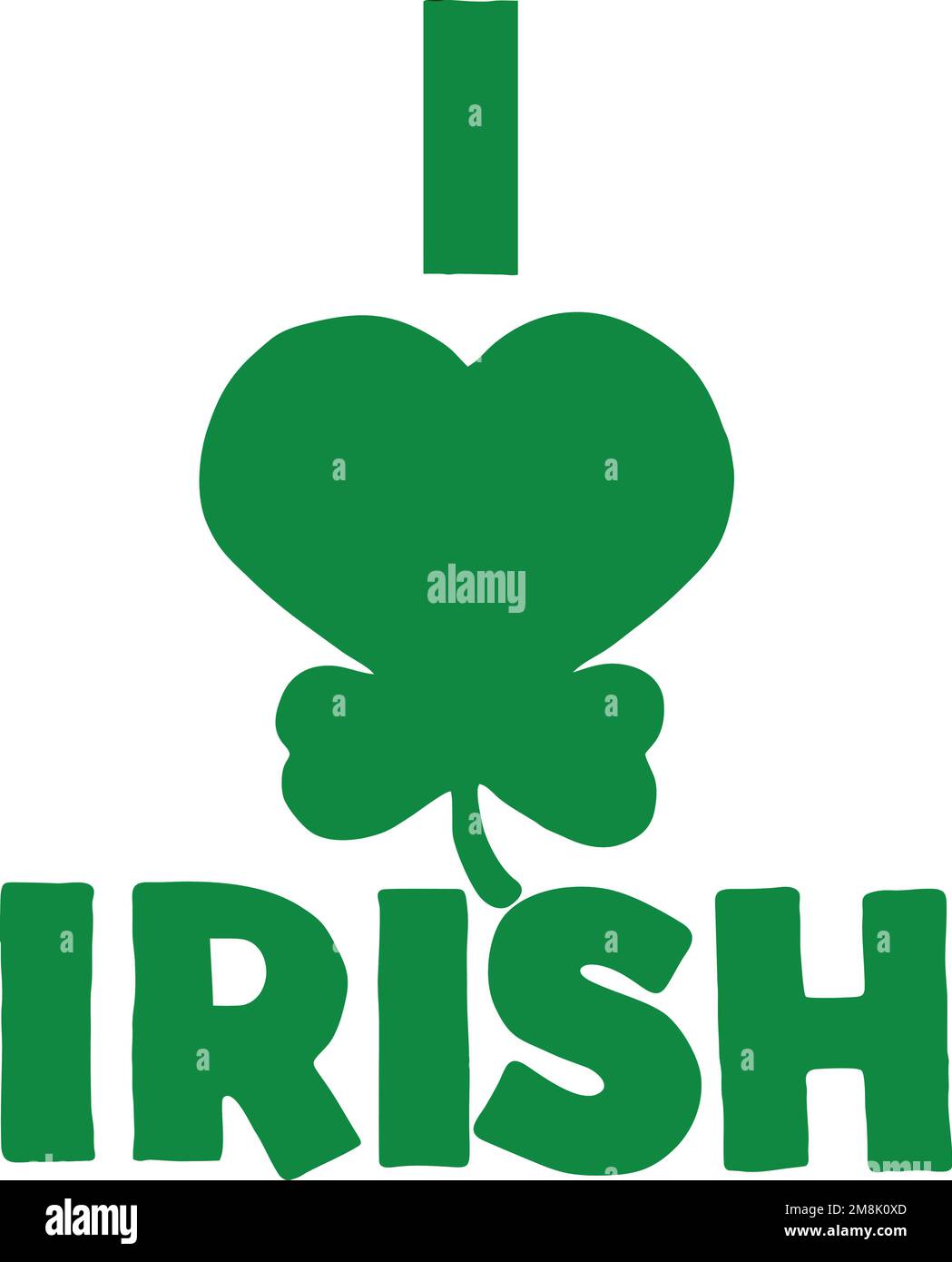 I shamrock irish funny irish desig Stock Vector Image & Art - Alamy
