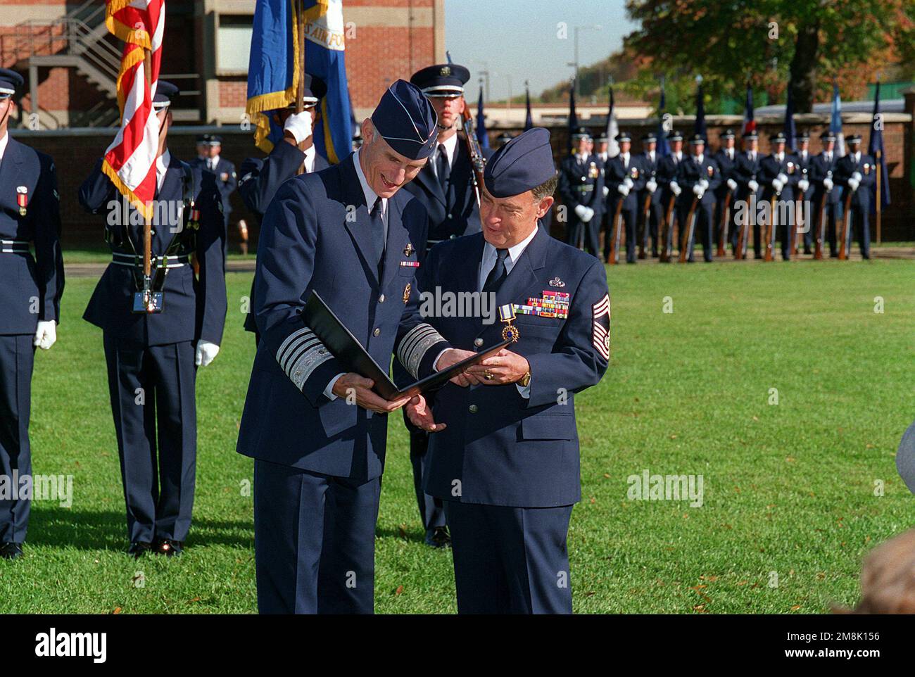 General Merrill A. McPeak, Air Force CHIEF of STAFF, and CHIEF MASTER ...