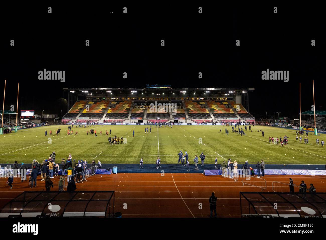 London, UK. 14th Jan, 2023. A general view of StoneX Stadium, home of ...
