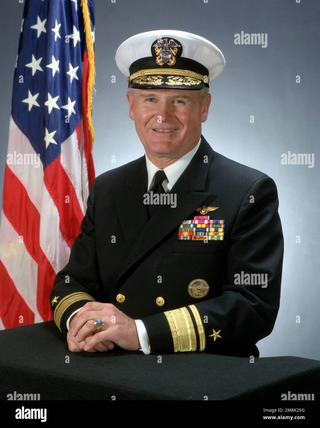 Rear Admiral (upper half) Donald V. Boecker, USN. Country: Unknown ...