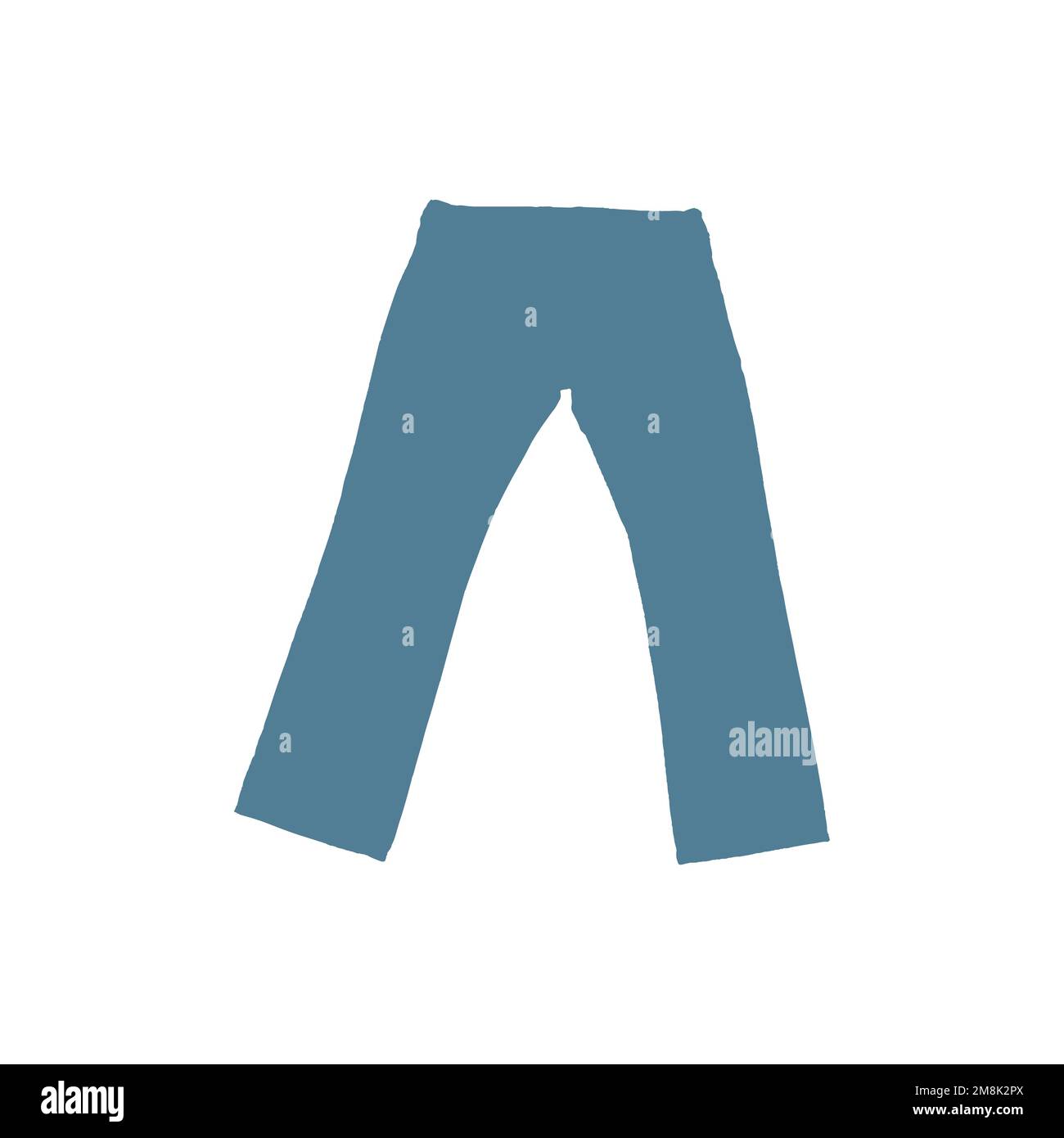 Blue jeans icon. Simple style blue jeans big sale poster background ...