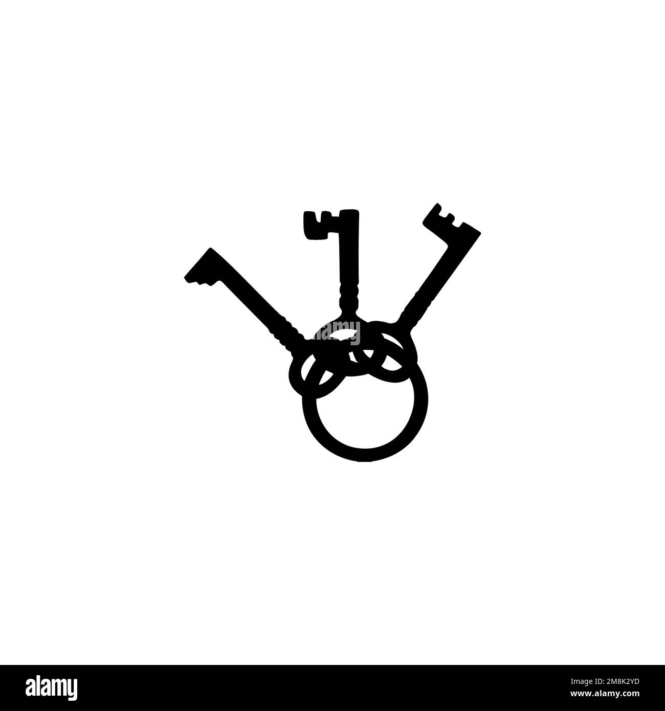 Key icon. Simple style locksmith big sale poster background symbol. Key ...