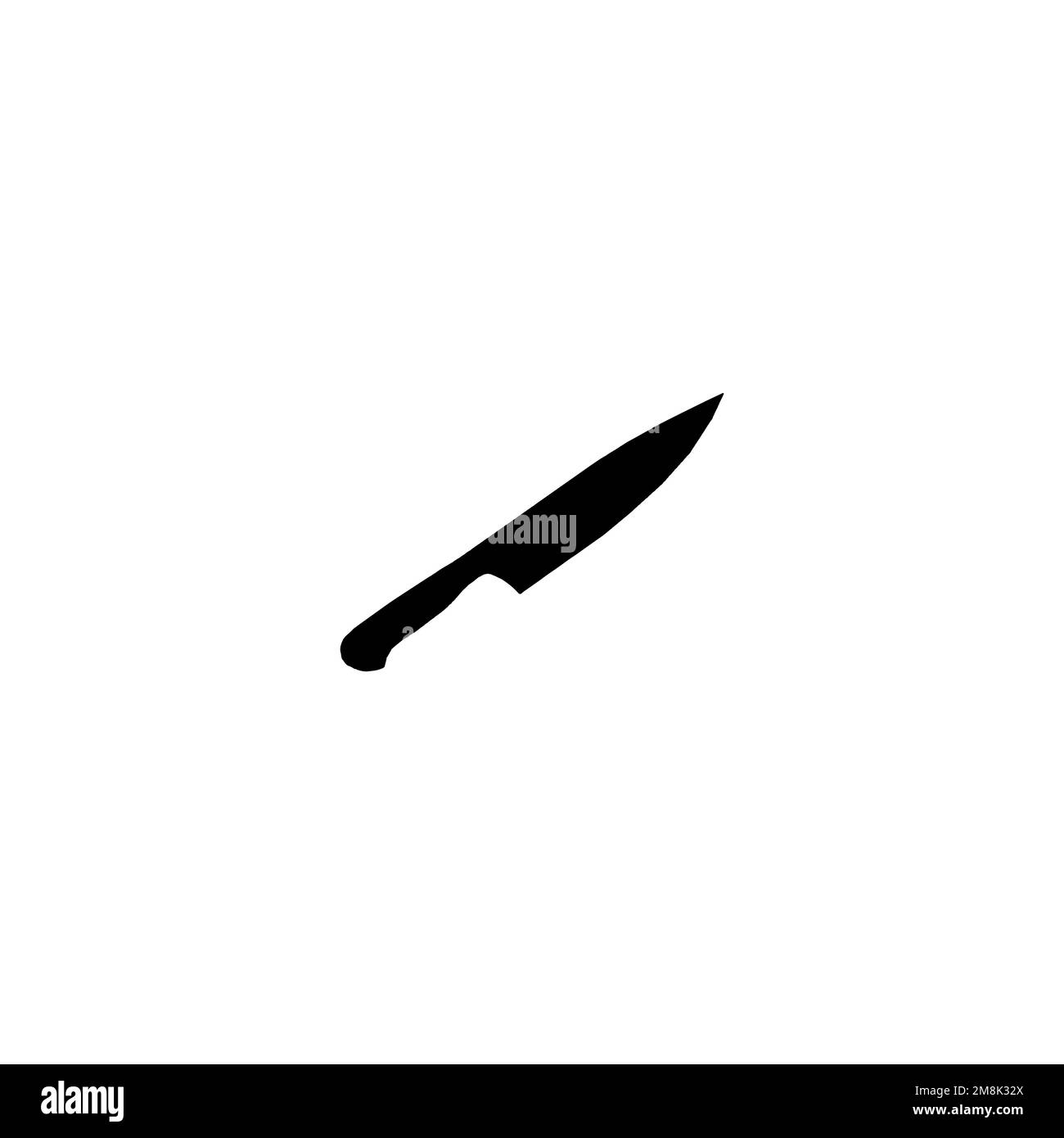 Knife icon. Simple style restaurant big sale poster background symbol ...