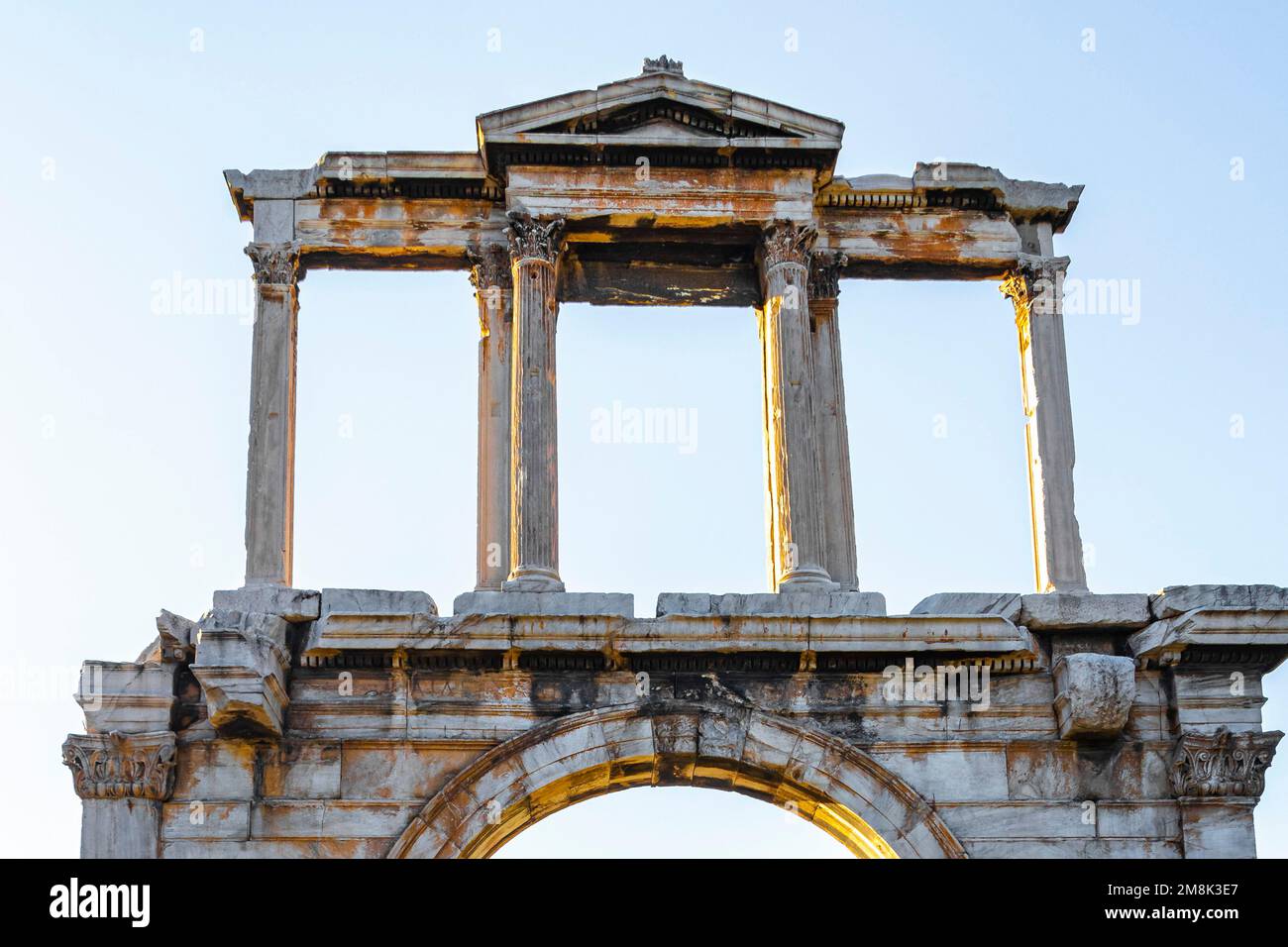Olympieion Historic buildings and ruins of a temple from the Hadrian ...
