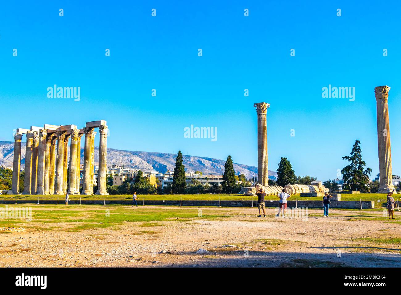 Olympieion Historic buildings and ruins of a temple from the Hadrian ...