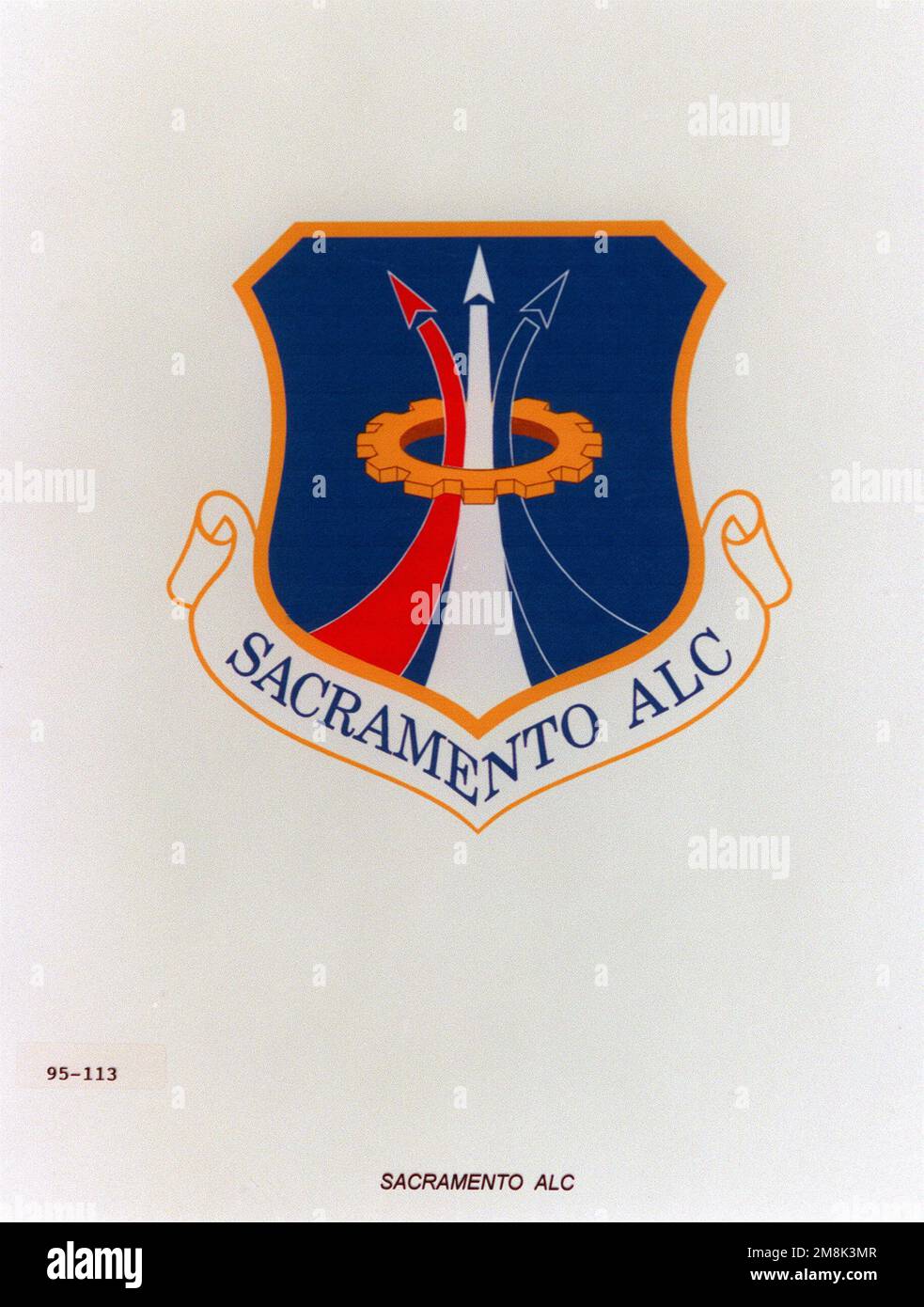 Air Force Organizational Emblem - Sacramento ALC. Base: Maxwell Air ...