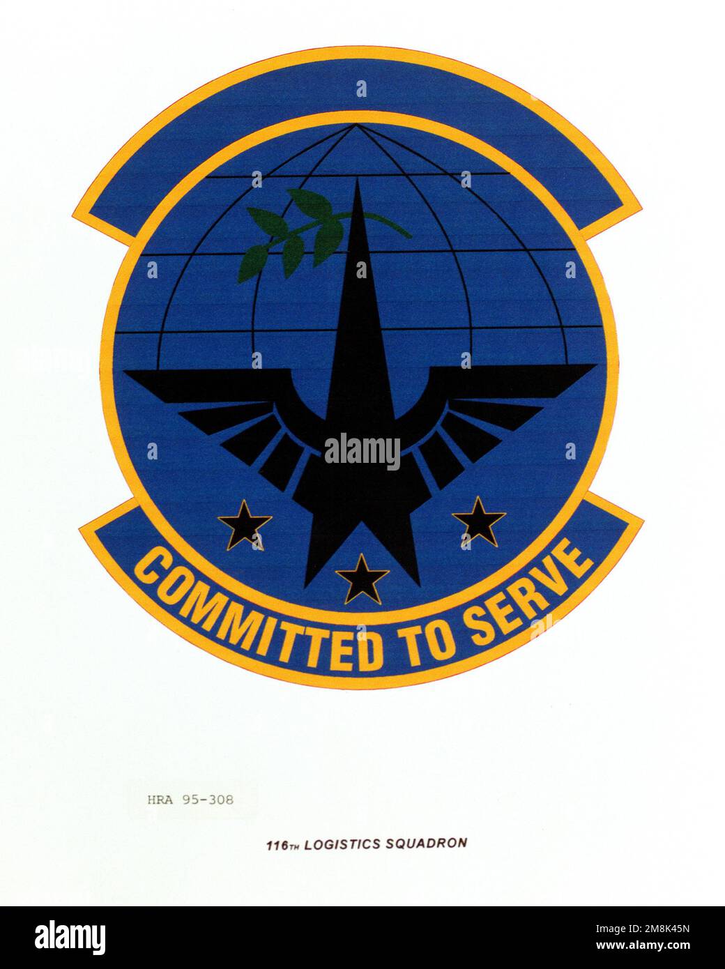 Approved Insignia for the 116th Logistics Squadron Exact Date Shot ...