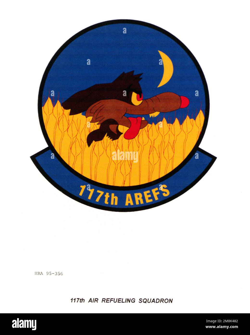 Approved Insignia for the 117th Air Refueling Squadron Exact Date Shot ...