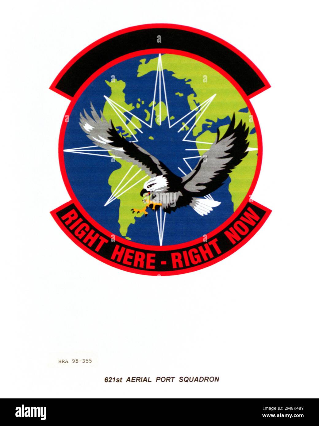 Approved Insignia for the 621st Aerial Port Squadron Exact Date Shot ...