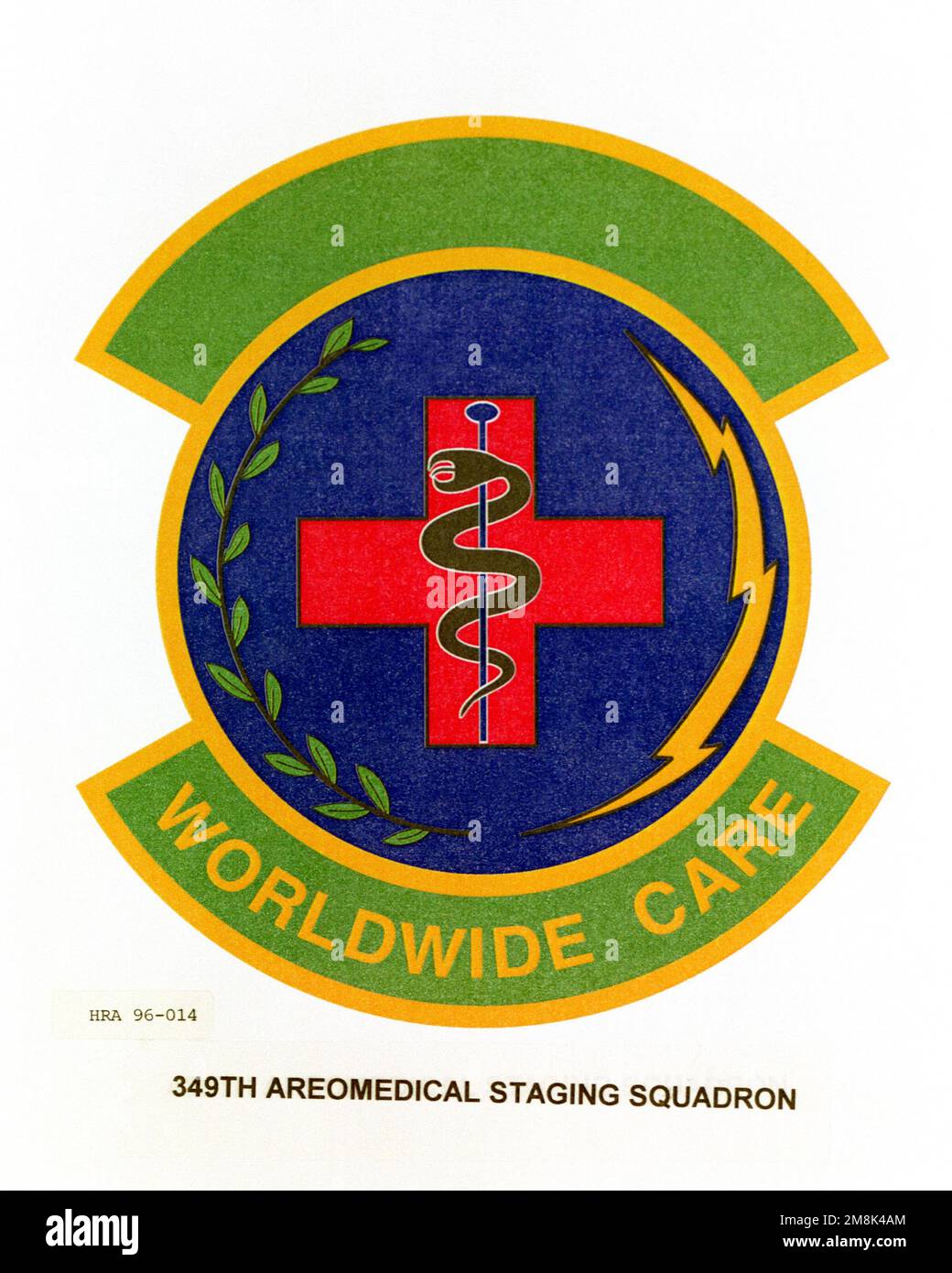 Approved Insignia for the 349th Aeromedical Staging Squadron Exact Date ...