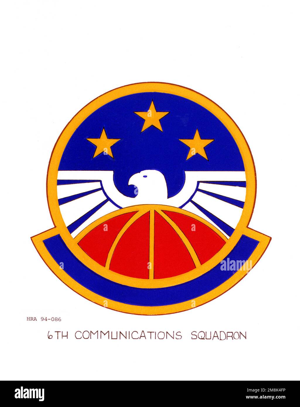 Approved Insignia of the 6th Communications Squadron. Country: Unknown ...