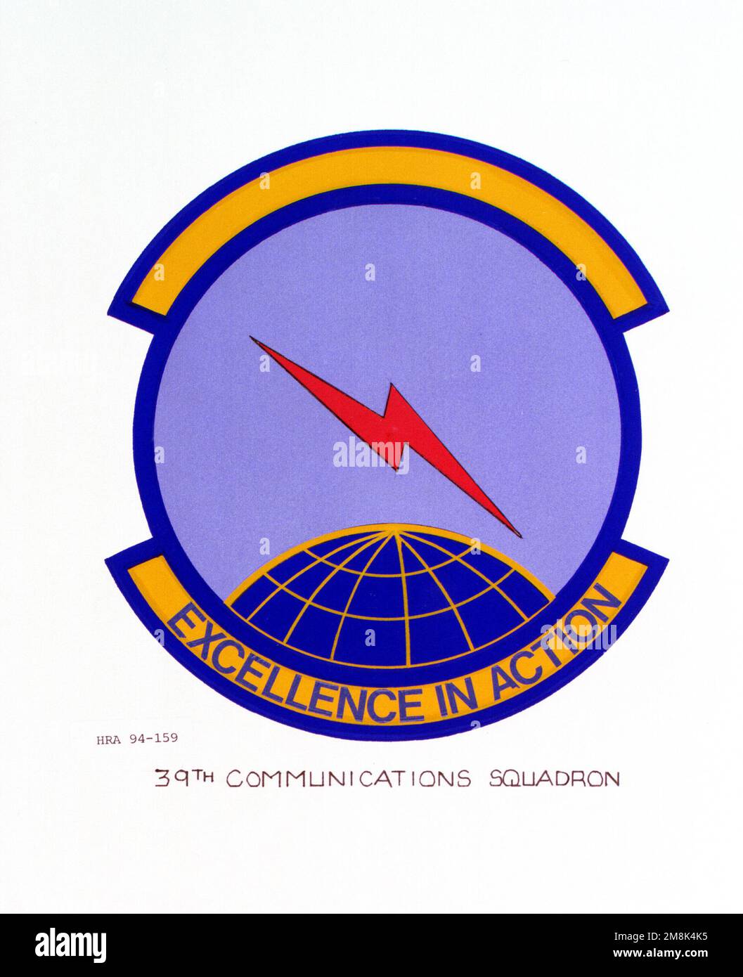 Approved Insignia of the 39th Communications Squadron. Country: Unknown ...