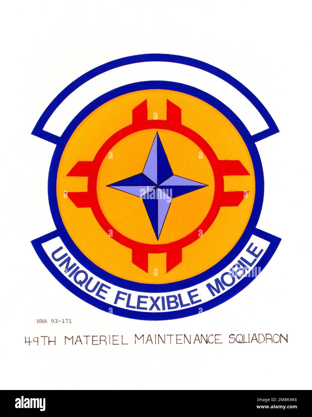 Approved Insignia of the 49th Material Maintenance SquadronEXACT DATE ...