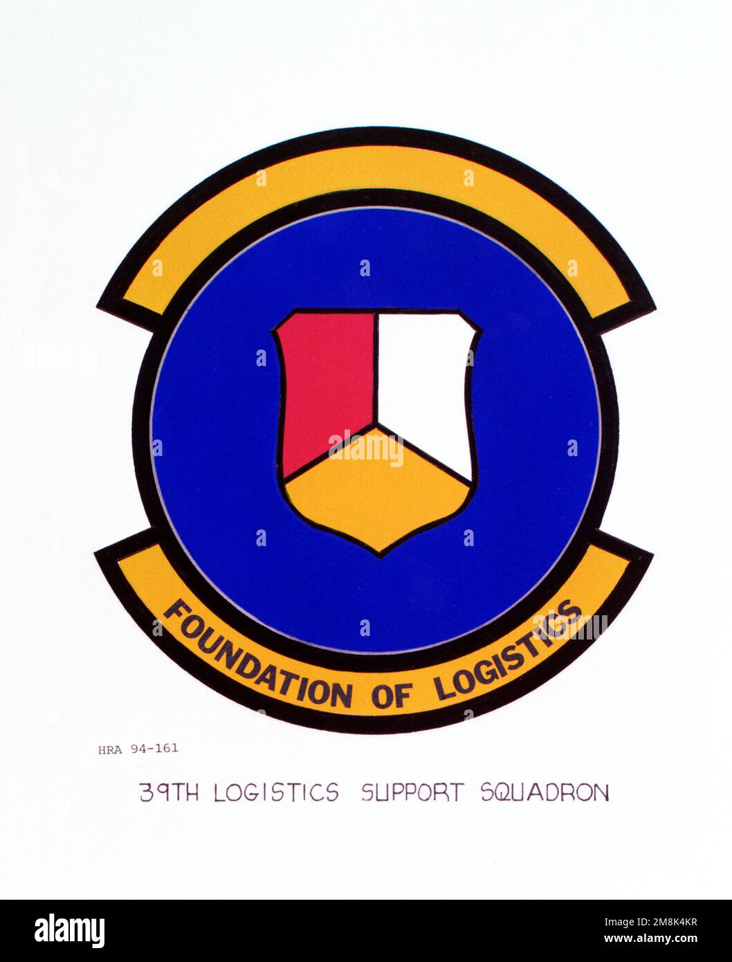 Approved Insignia of the 39th Logistics Support Squadron. Country ...