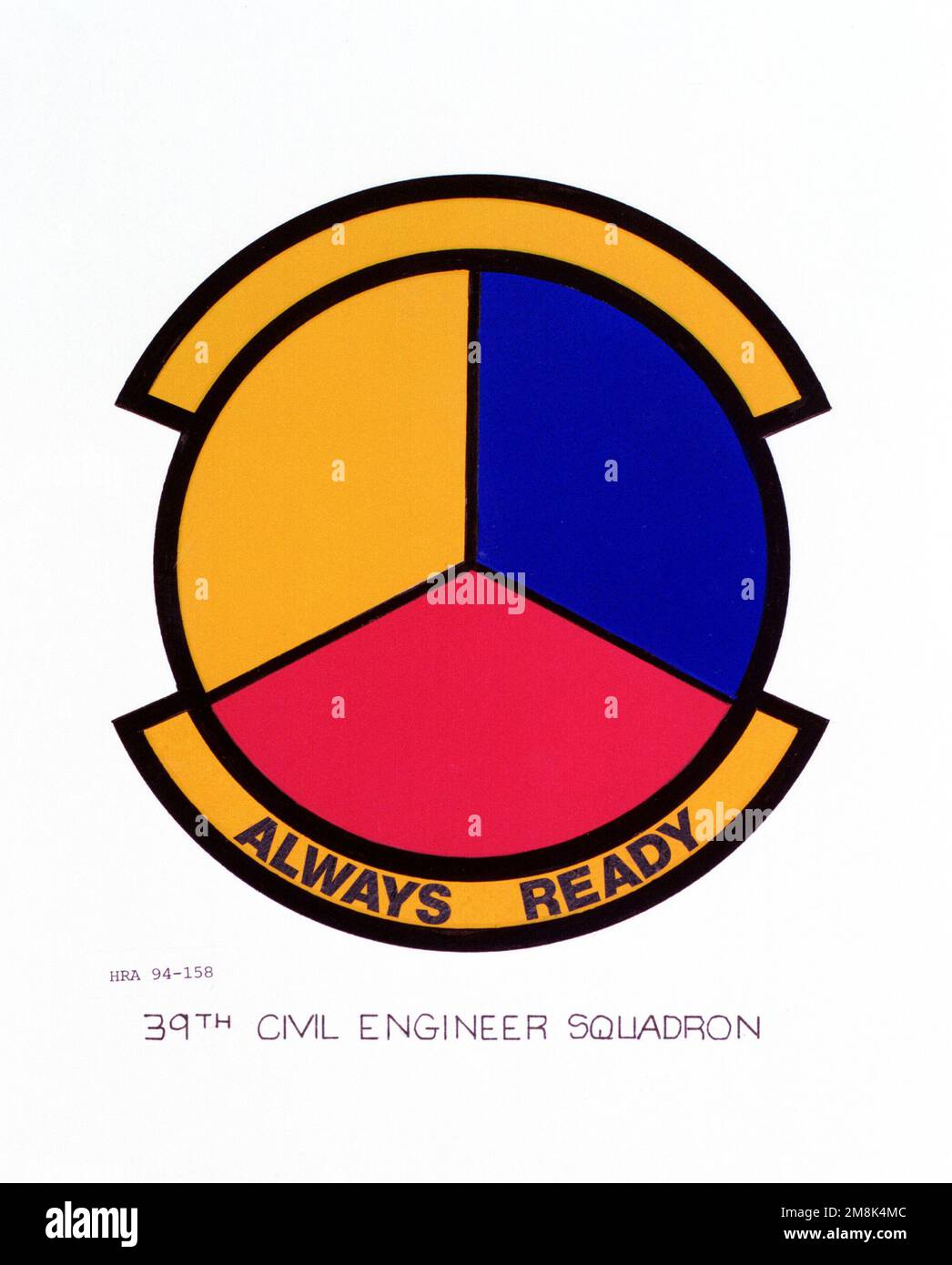 Approved Insignia of the 39th Civil Engineer Squadron. Country: Unknown ...