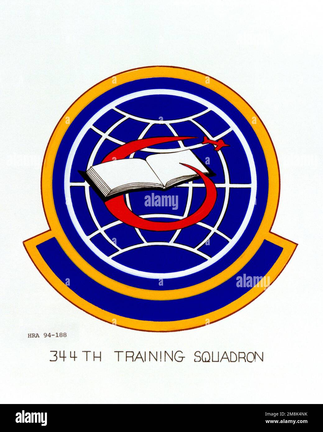 Approved Insignia of the 344th Training Squadron. Country: Unknown ...