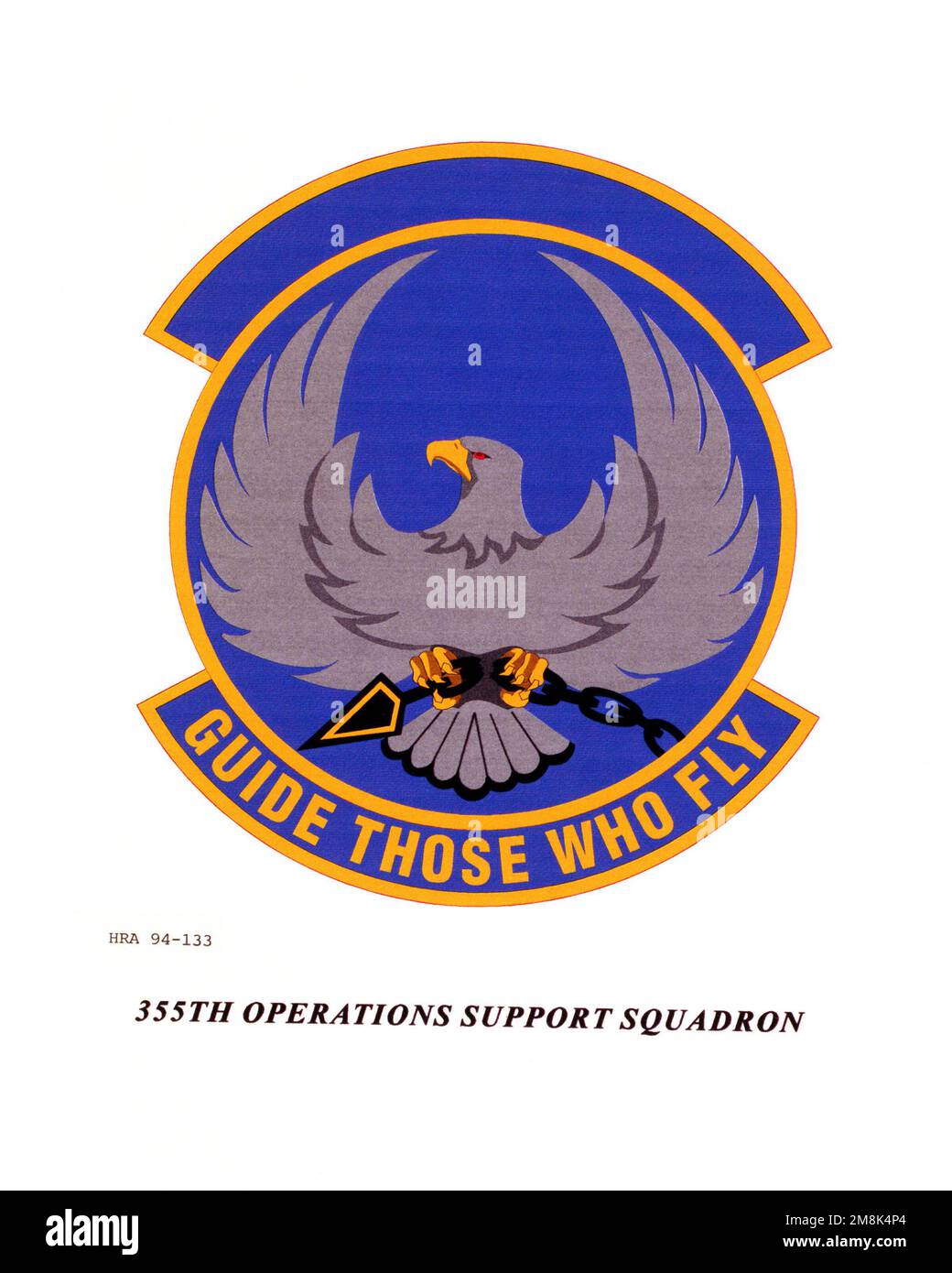 Approved Insignia of the 355th Operations Support Squadron.EXACT DATE ...