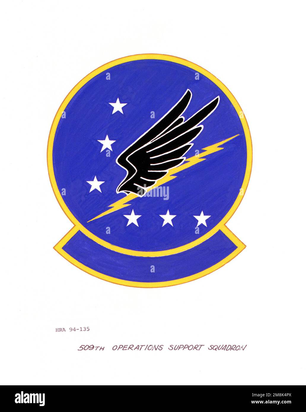 Approved Insignia of the 509th Operations Support SquadronEXACT DATE ...
