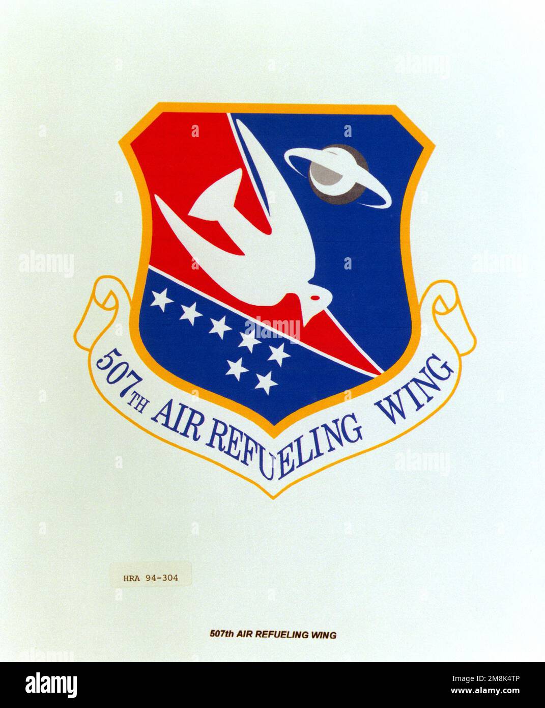Approved Insignia of the 507th Air Refueling Wing. Country: Unknown ...
