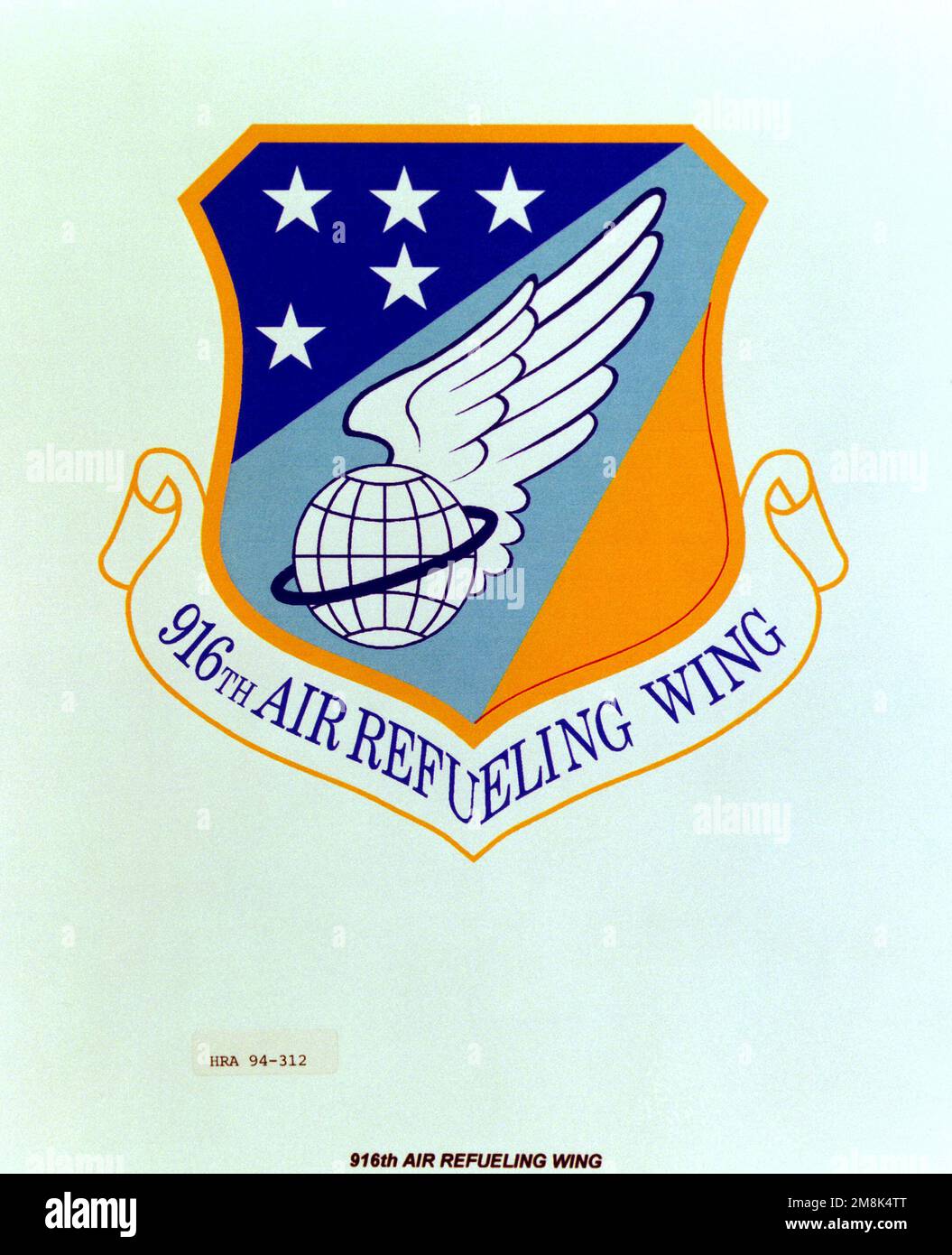 Approved Insignia of the 916th Air Refueling Wing. Country: Unknown ...