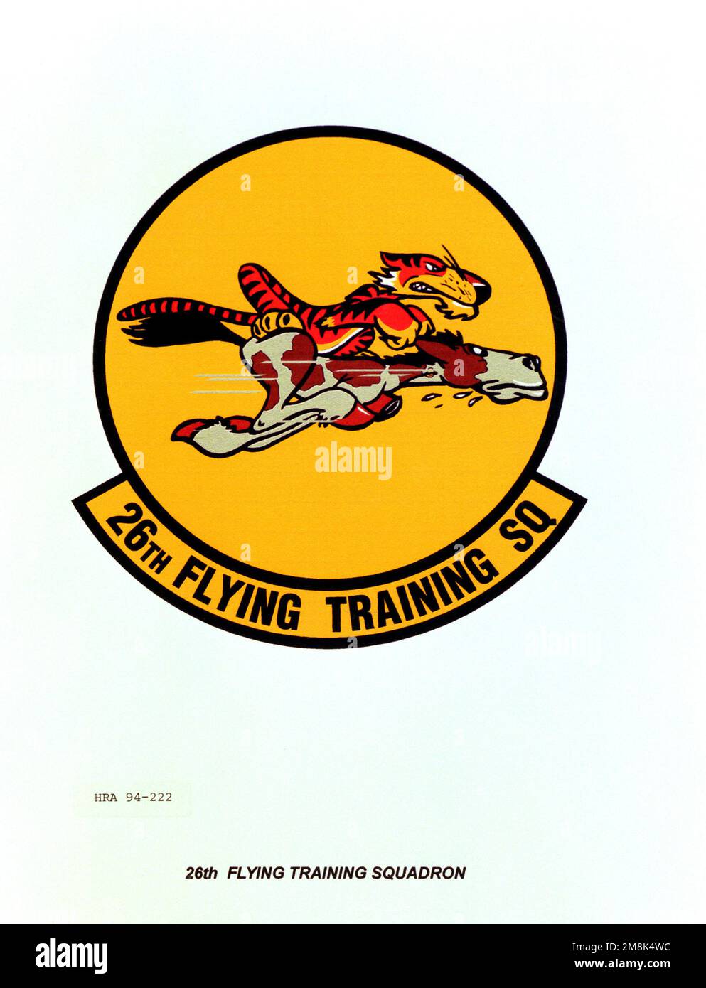 Approved Insignia of the 26th Flying Training Squadron. Country ...