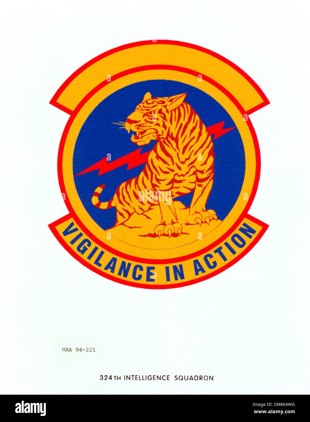 Approved Insignia of the Intelligence Squadron. Country: Unknown Stock ...