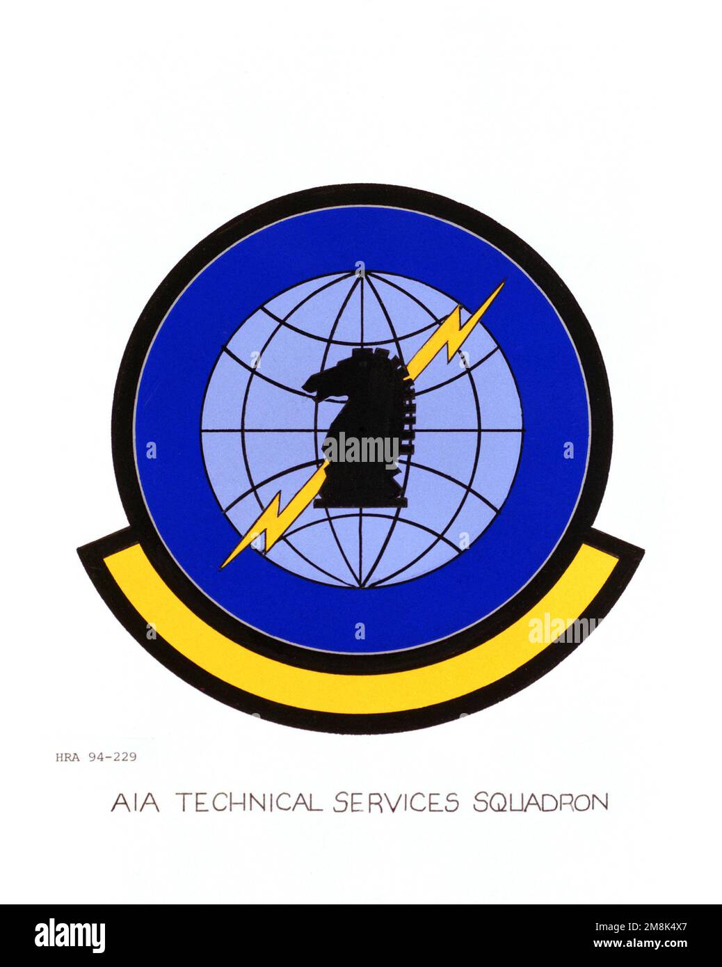 Approved Insignia of the AIA Technical Services Squadron. Country ...