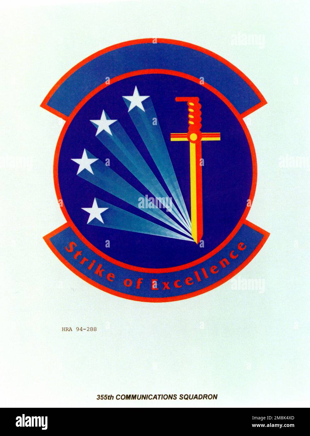 Approved Insignia of the 355th Communications Squadron. Country ...