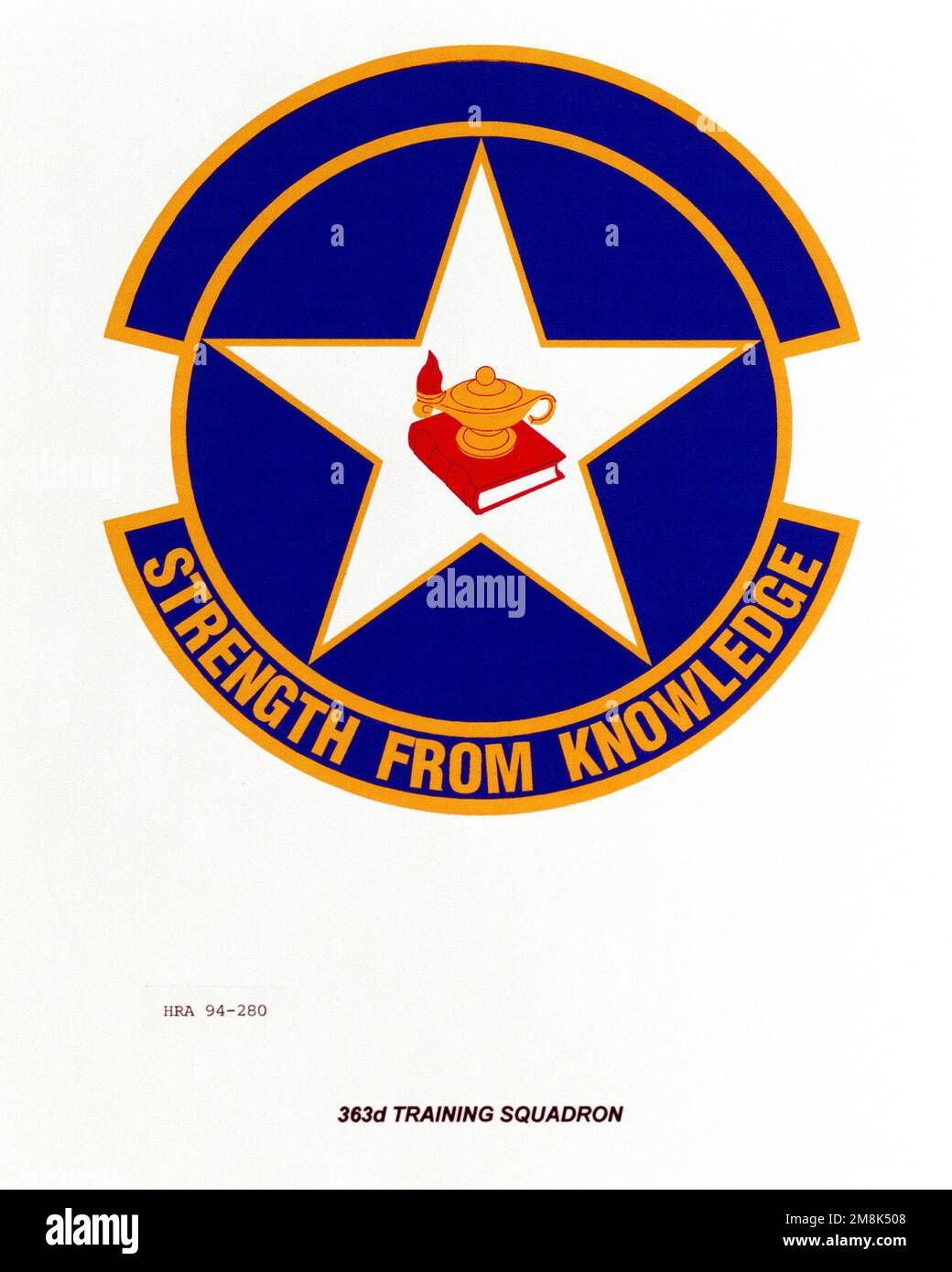 Approved Insignia of the 363rd Training Squadron. Country: Unknown ...