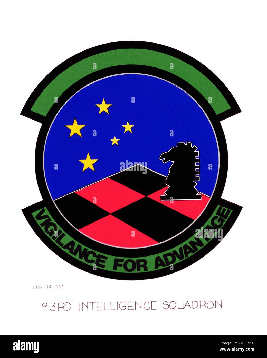 Approved Insignia of the 93rd Intelligence Squadron. Country: Unknown ...