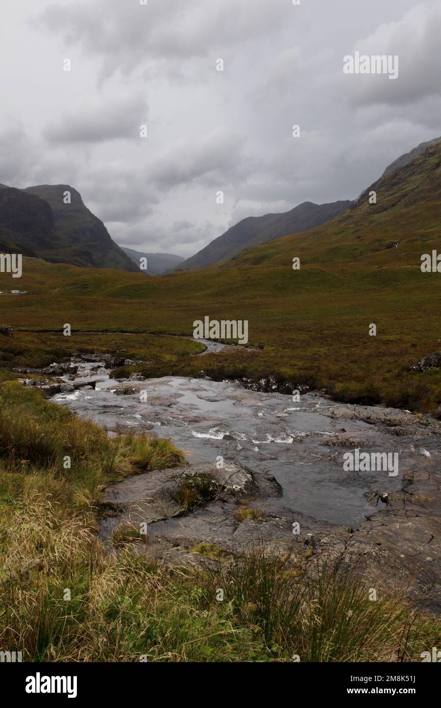 River Coe, Glencoe, Highland, Scotland, UK Stock Photo - Alamy