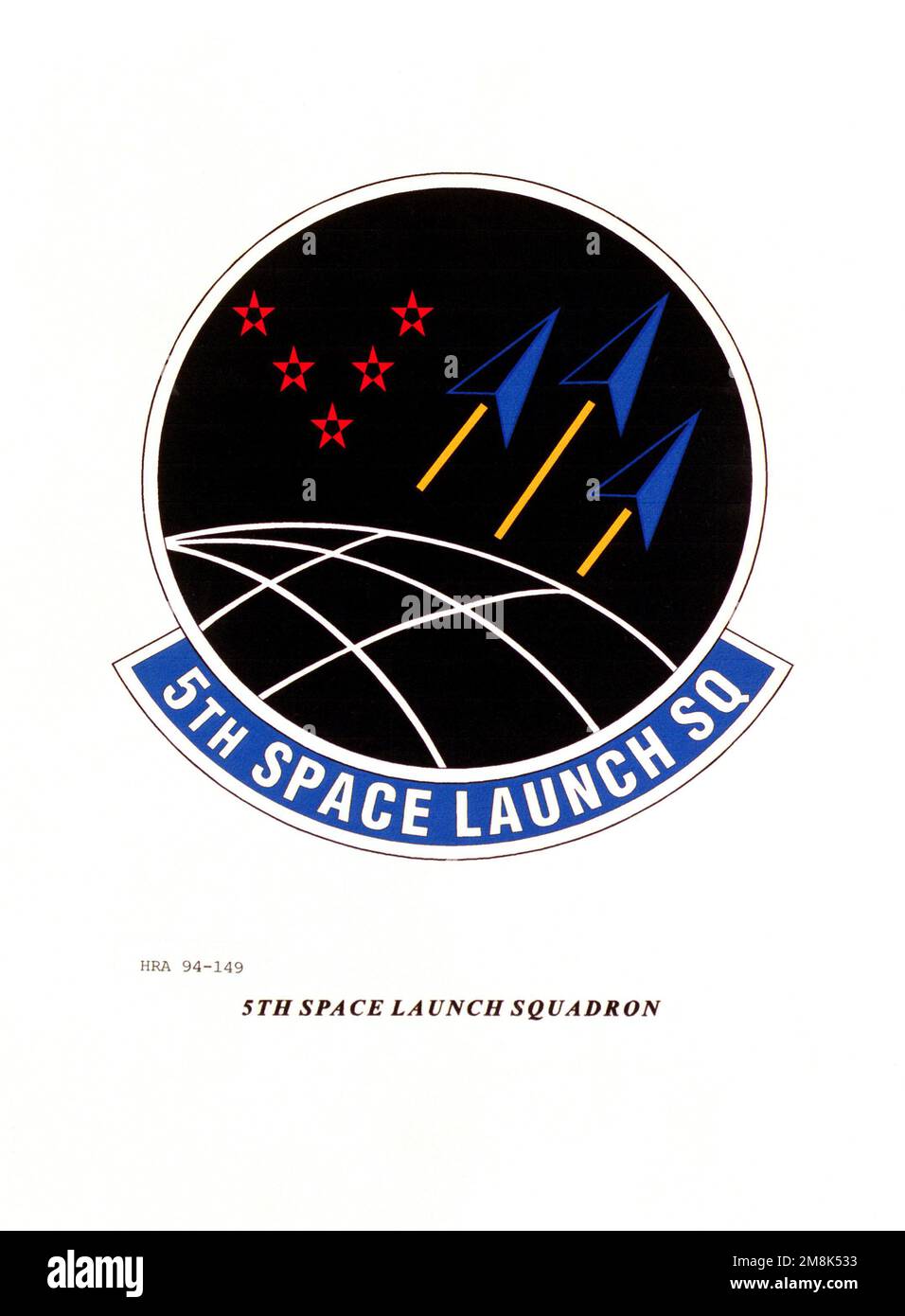 Approved Insignia of the 5th Space Launch Squadron. Country: Unknown ...