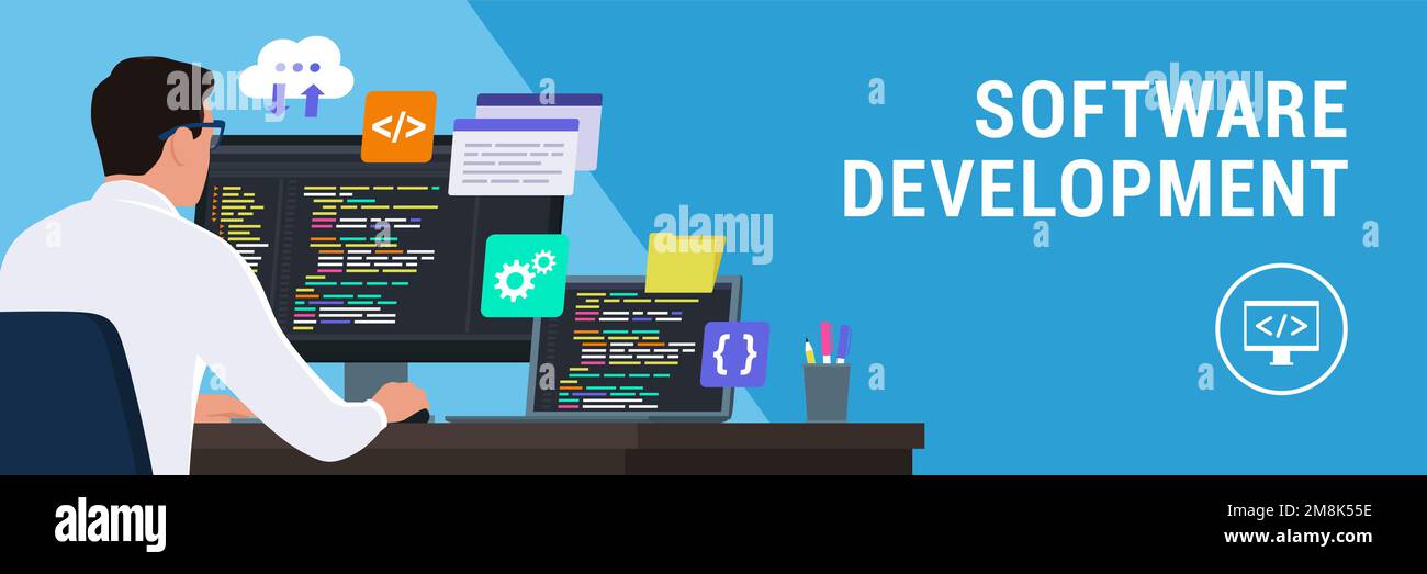 Software engineer Stock Vector Images - Alamy