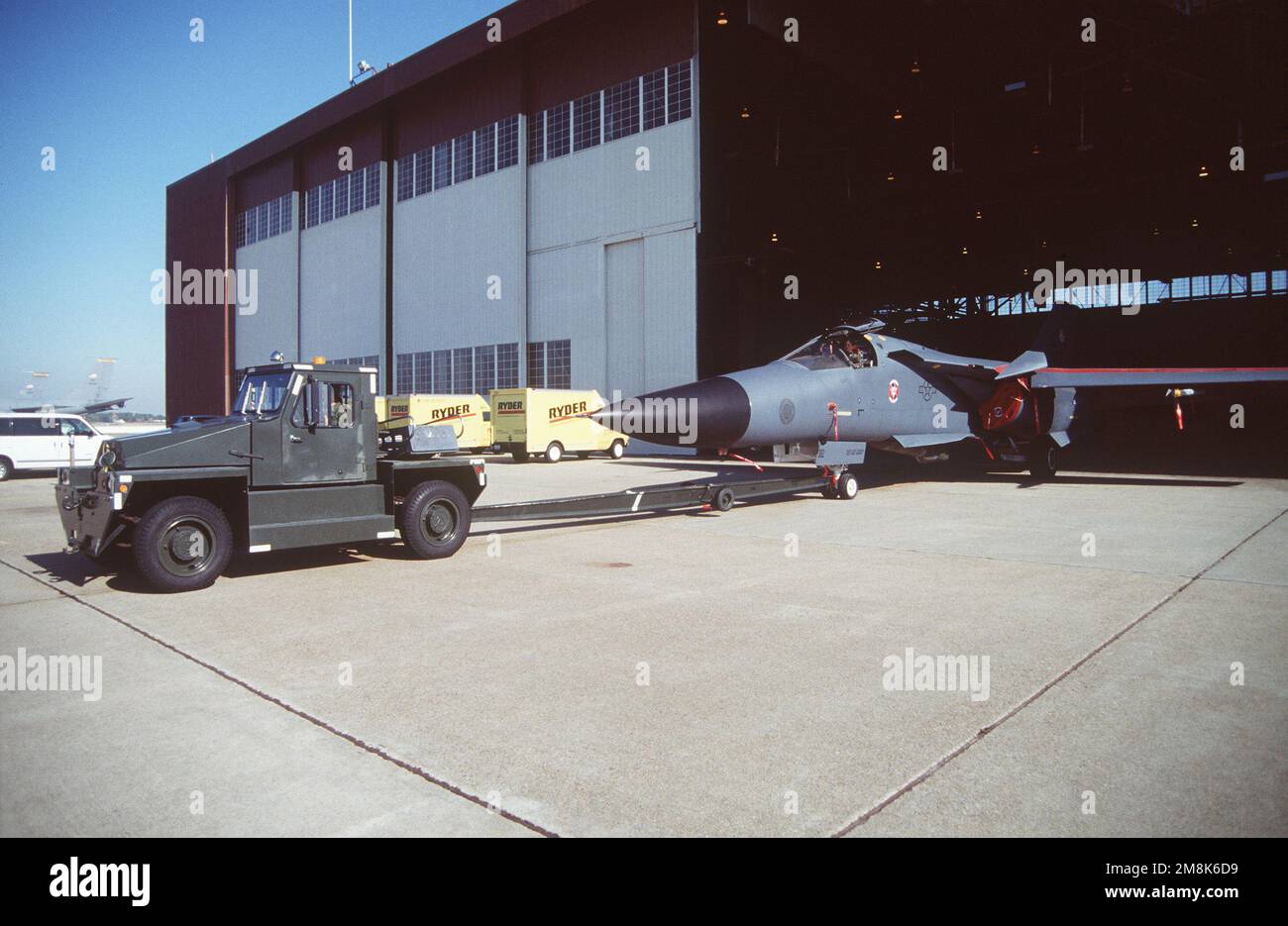 An F-111 from 523rd Fighter Squadron, Cannon Air Force Base, New Mexico ...