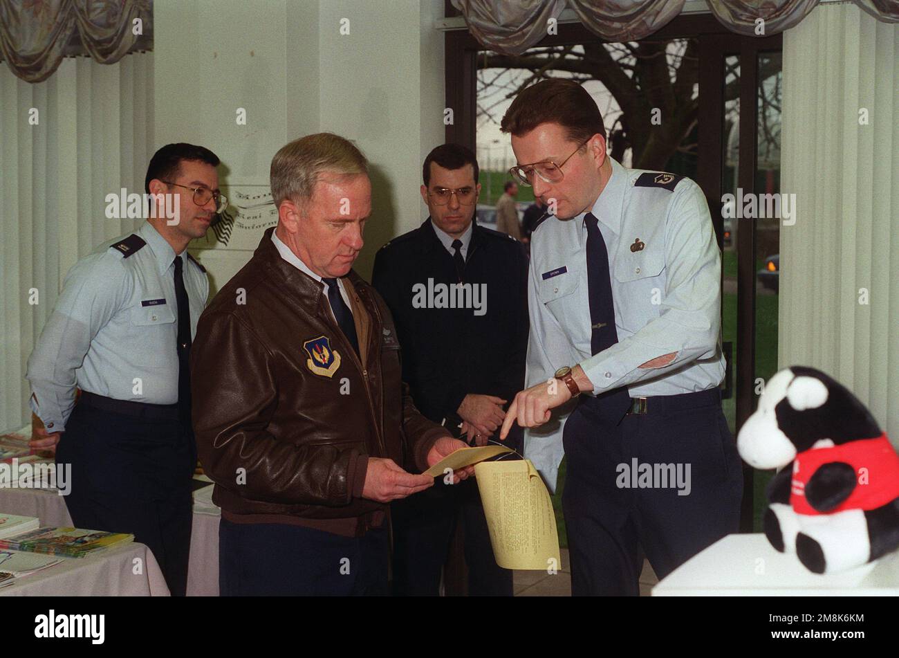 MASTER SGT. Neil Brown, of the Military Personnel Flight, 774th Air ...