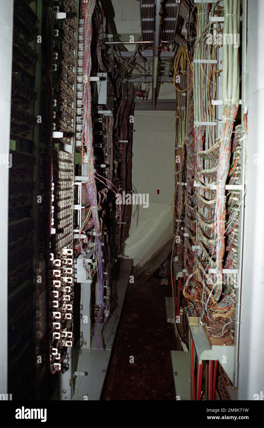 Renovation of the Pentagon building. Removal of WECO communication ...