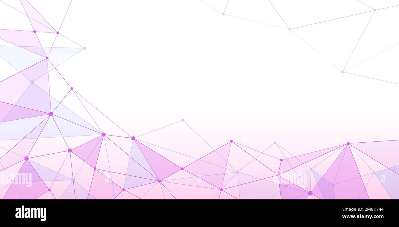 Triangle mesh decorative background with transparencies and copy space ...