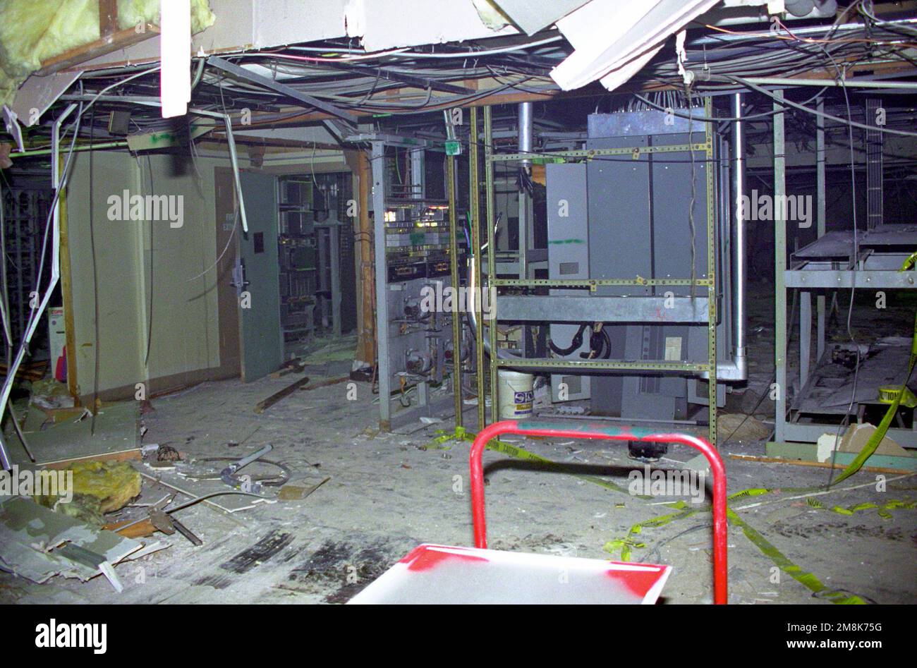 Renovation of the Pentagon building. Removal of WECO communication ...