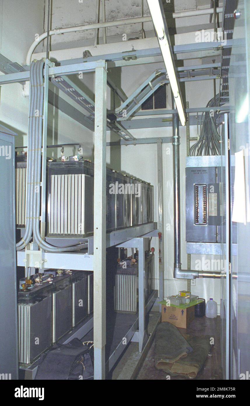 Renovation of the Pentagon building. Removal of WECO comunication ...