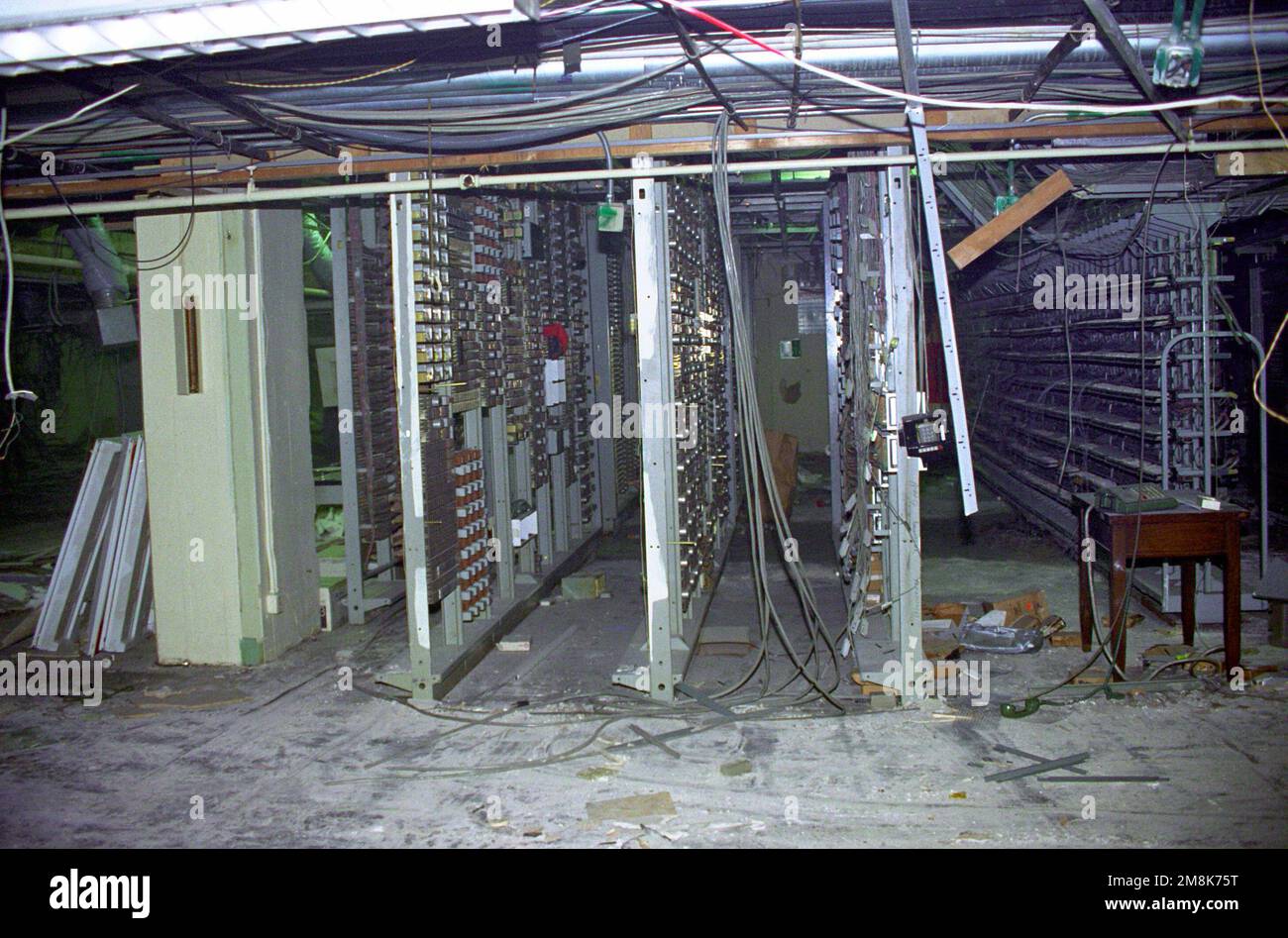 Renovation of the Pentagon building. Removal of WECO communication ...