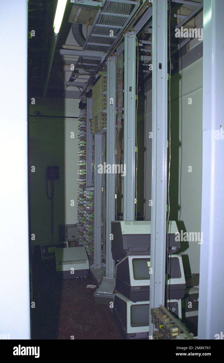 Renovation of the Pentagon building. Removal of WECO comunication ...